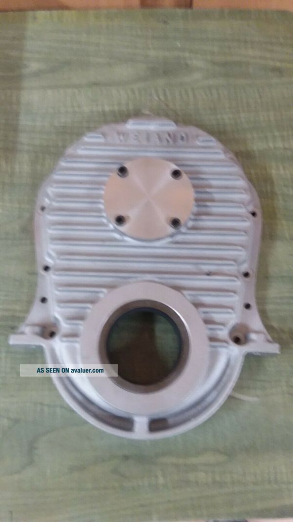 VINTAGE WEIAND ALUMINUM BBC BIG BLOCK CHEVY TIMING COVER 7133 NOSTALGIA ...