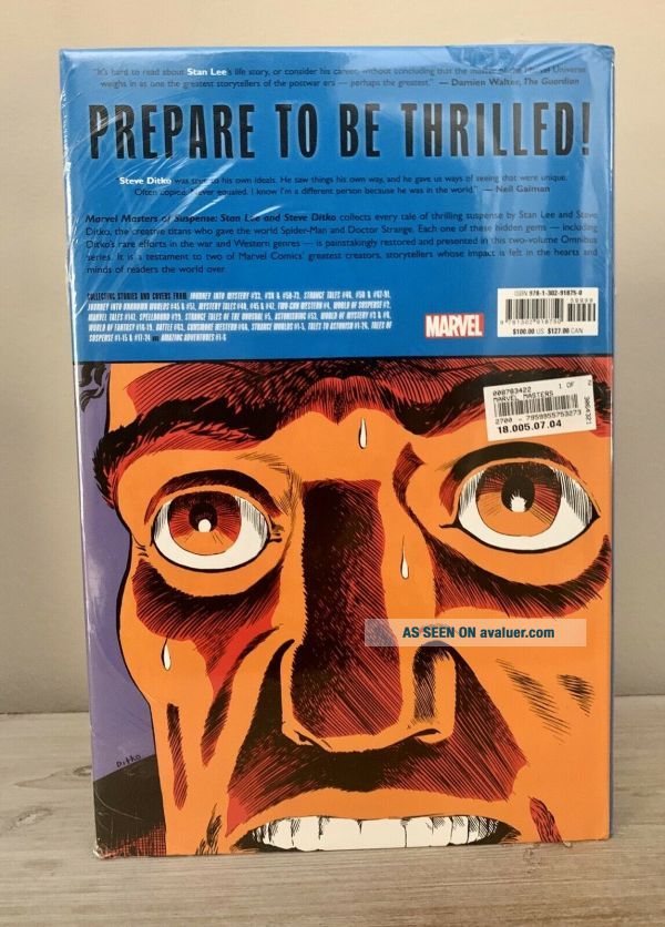 NEW/SEALED Marvel Masters Of Suspense Lee Ditko Omnibus Vol. 1 Comic ...