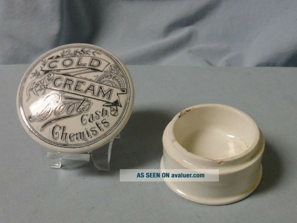 Boots Cold Cream Pot Lid And Base | #23586000