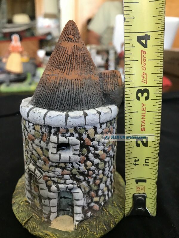 Marcel Carbonel French Santons Stone Castle Windmill | #23620959