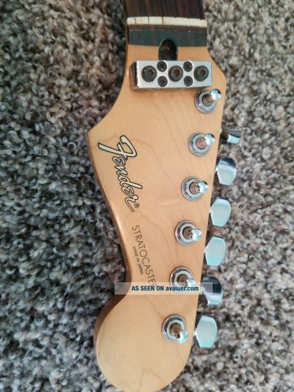 Vintage Fender Stratocaster Neck Made In Japan Fully Loaded Tuners ...