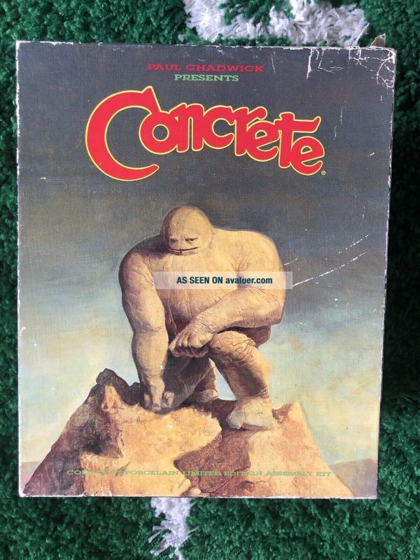 PAUL CHADWICK PRESENTS CONCRETE LIMITED EDITION ASSEMBLY KIT STATUE ...