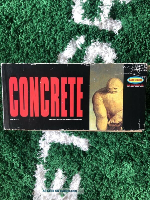 PAUL CHADWICK PRESENTS CONCRETE LIMITED EDITION ASSEMBLY KIT STATUE ...