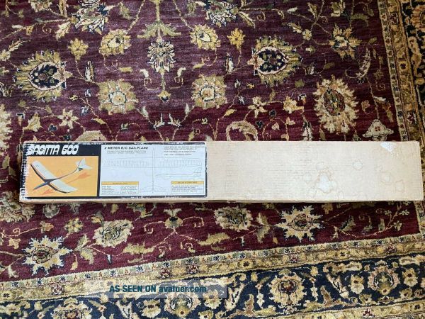 Sagitta 600 By Airtronics Almost NIB Vintage RC R/C Sailplane / Glider ...