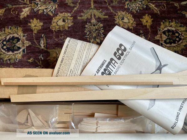 Sagitta 600 By Airtronics Almost NIB Vintage RC R/C Sailplane / Glider ...