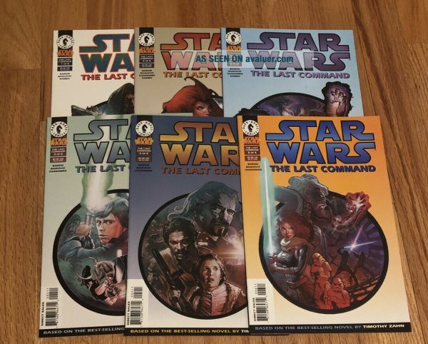 Dark Horse Star Wars The Last Command Comic Books Issues 1 - 6 Complete ...