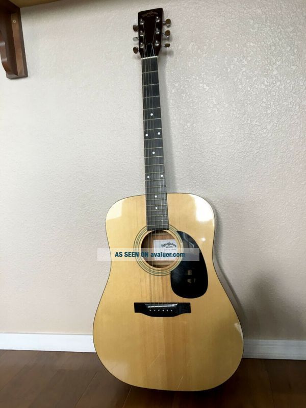 Vintage Sigma By Martin DM - 2 Acoustic Dreadnought Guitar With Case ...