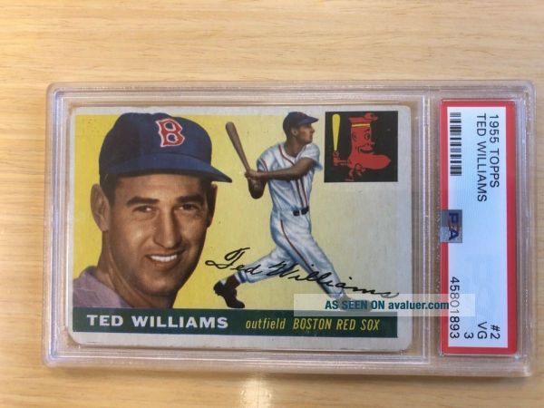 1955 Topps 2 Ted Williams PSA 3 | #23756949