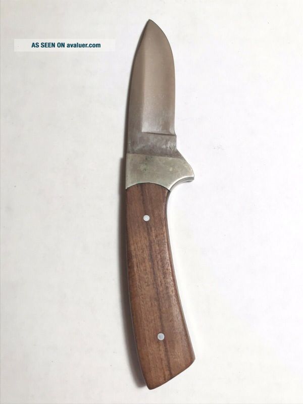 Fixed Blade Rigid Knife Vintage Made In USA Hunting Knife | #23815838