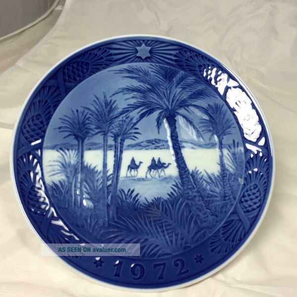 ROYAL COPENHAGEN 1972 Osterland 3 Wise Men In The Desert Christmas ...