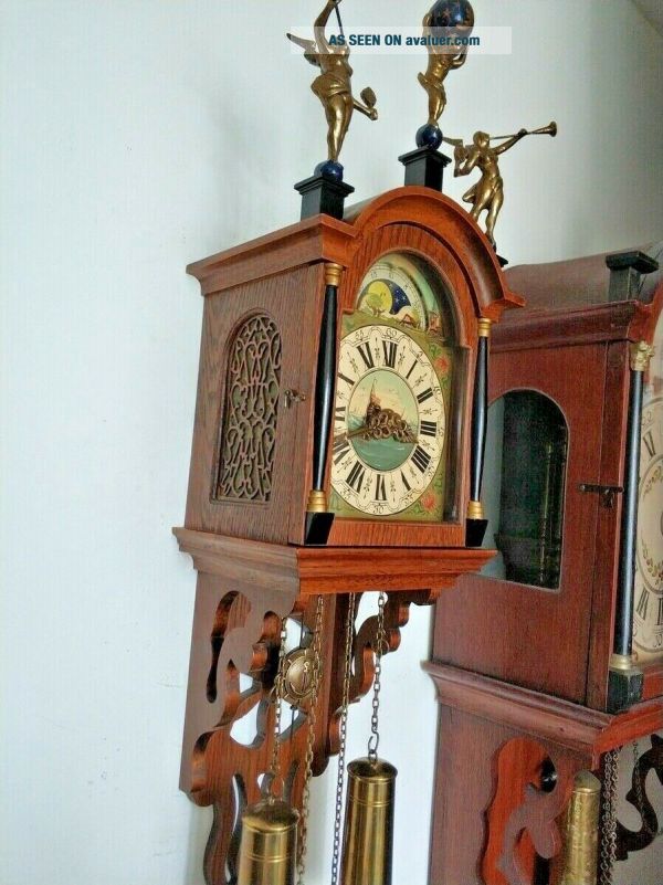 Warmink Vintage Dutch Wuba Friesian Schippertje Wall Clock With ...