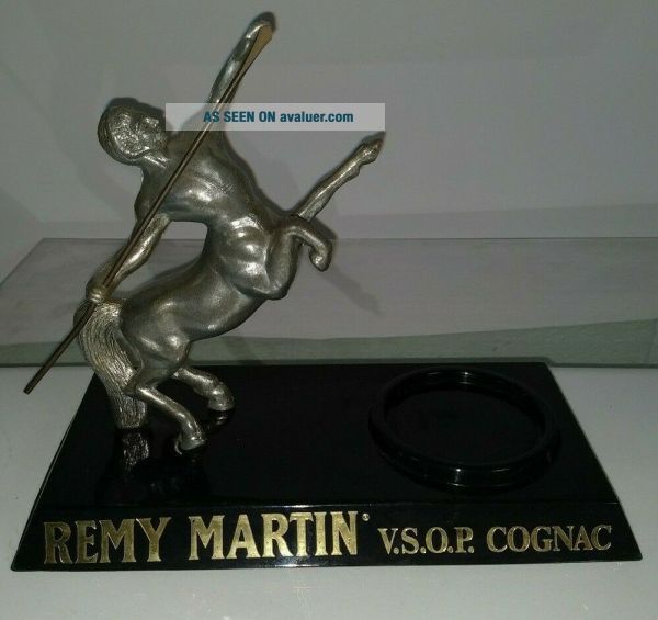 Vintage Remy Martin Cognac Centaur Bar Advertising Bottle Metal Display ...