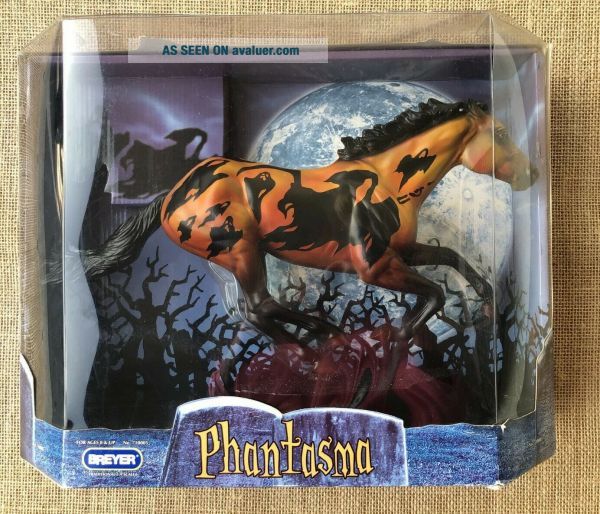 Breyer Halloween Horse 2005 Phantasma NIB Rare Smarty Jones Mold ...