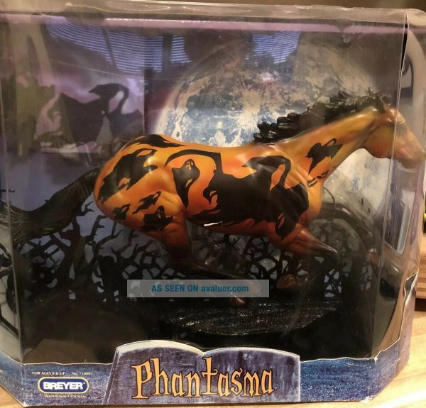 Breyer Halloween Horse 2005 Phantasma NIB Rare Smarty Jones Mold ...
