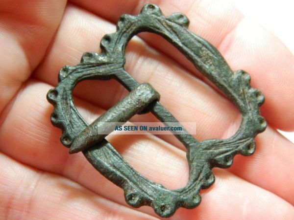 Un Researched Early Medieval Bronze Buckle Dragons ? Metal Detecting ...