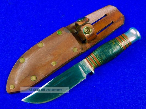 Vintage British English Wade & Butcher Sheffield Hunting Fighting Knife ...