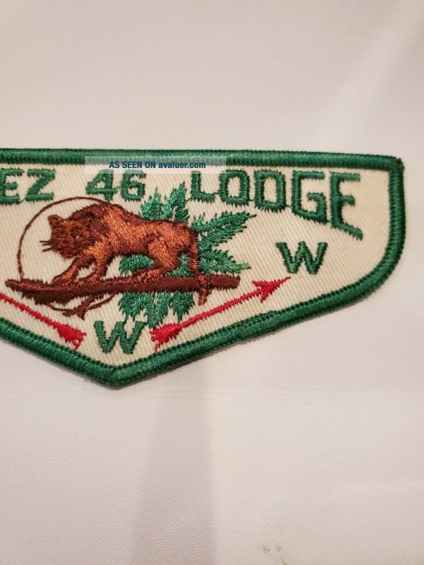 Boy Scout Of America Patch Bsa Order Of Arrow BSA Flap Www Eriez 46 ...