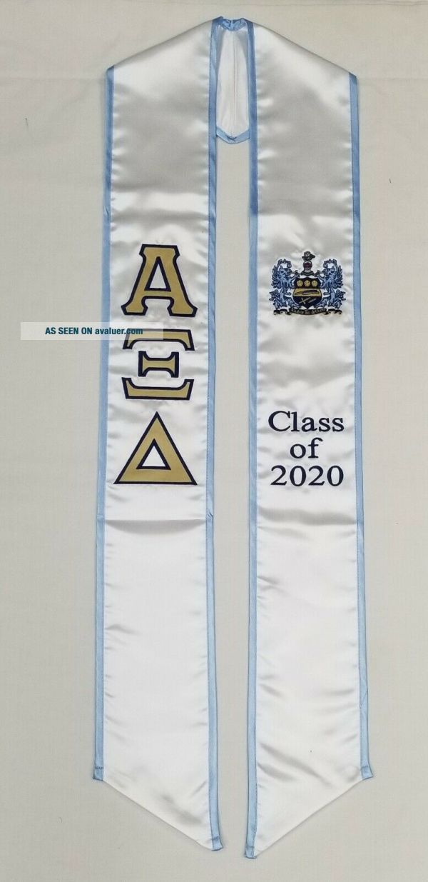 Alpha Xi Delta Class Of 2020 Graduation Stole Sash | #23933727