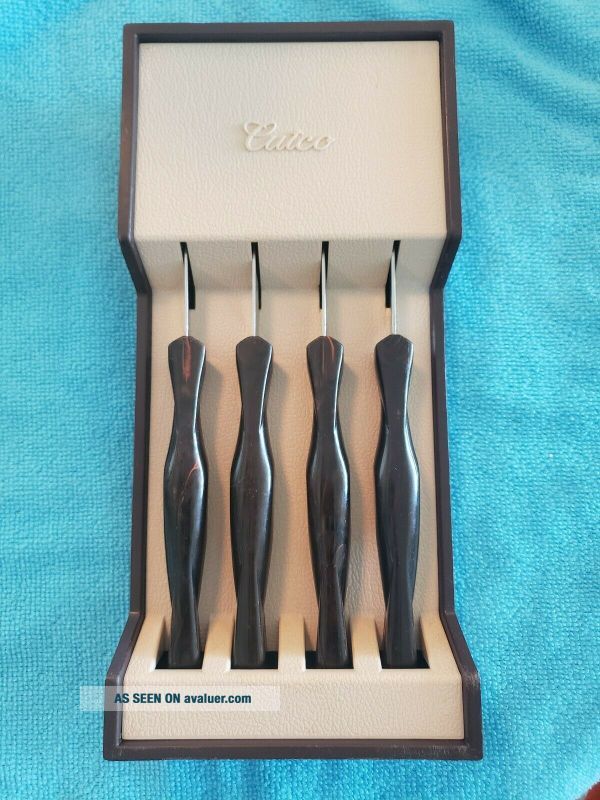 Vintage Cutco Steak Table Knife Set 1759 Set Of Four - Made In USA ...