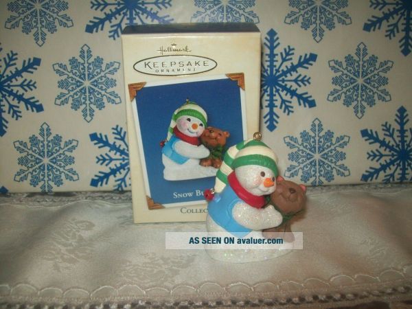 HALLMARK SNOW BUDDIES 5 SERIES 2002 CHRISTMAS KEEPSAKE ORNAMENTS ...