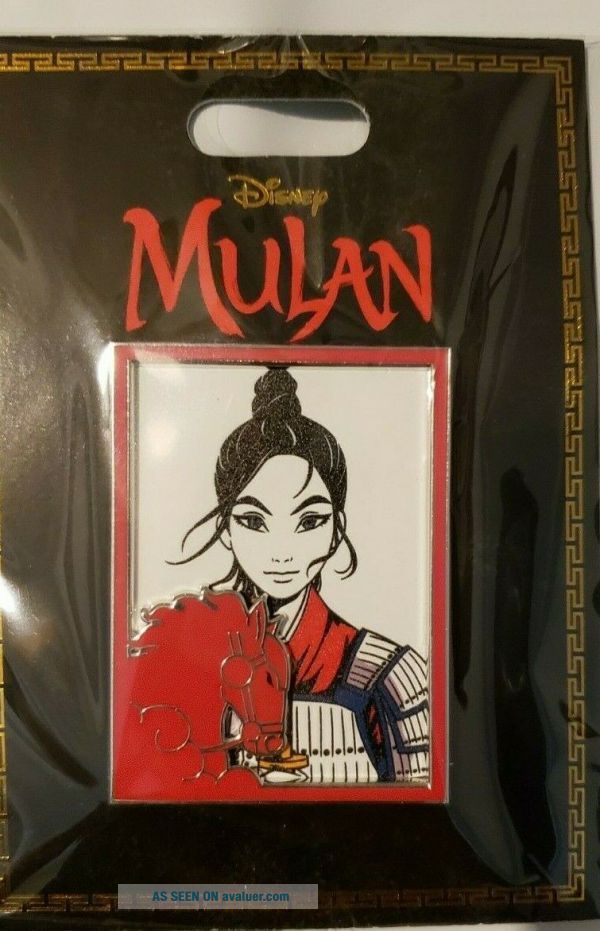 Disney Pins DSF DSSH Mulan Live Action LE400 Marquee Dragon Frame 3 Pin ...
