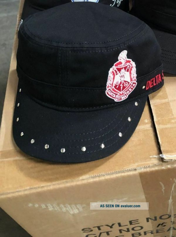 Delta Sigma Theta Sorority Hat Delta Diva Black Cadet Hat 1913 ...