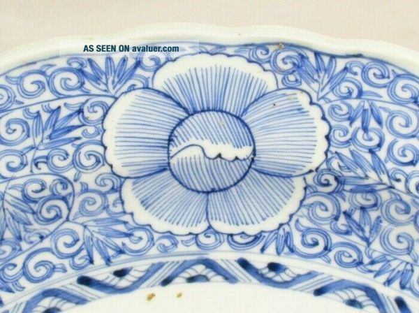 B725: Real Japanese BIG Plate Of OLD IMARI Porcelain With Popular ...
