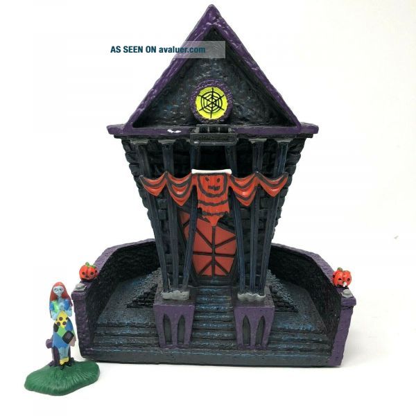 Hawthorne Village The Nightmare Before Christmas Town Hall Black Light ...
