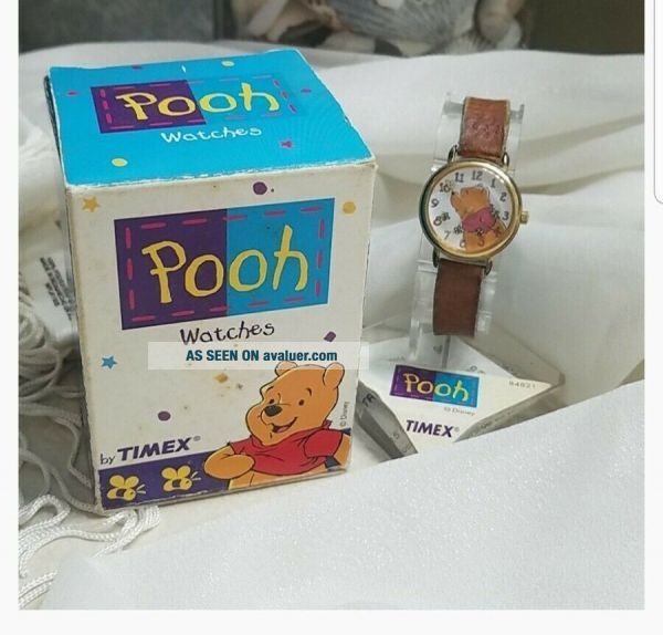 Vintage Timex Disney Winnie The Pooh Wrist Rotating Bees Second Hand ...
