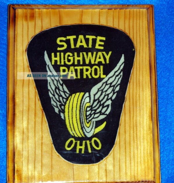 OHIO STATE HIGHWAY PATROL WALL PLAQUE | #24153292
