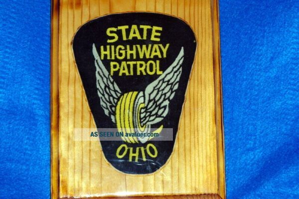 OHIO STATE HIGHWAY PATROL WALL PLAQUE | #24153292