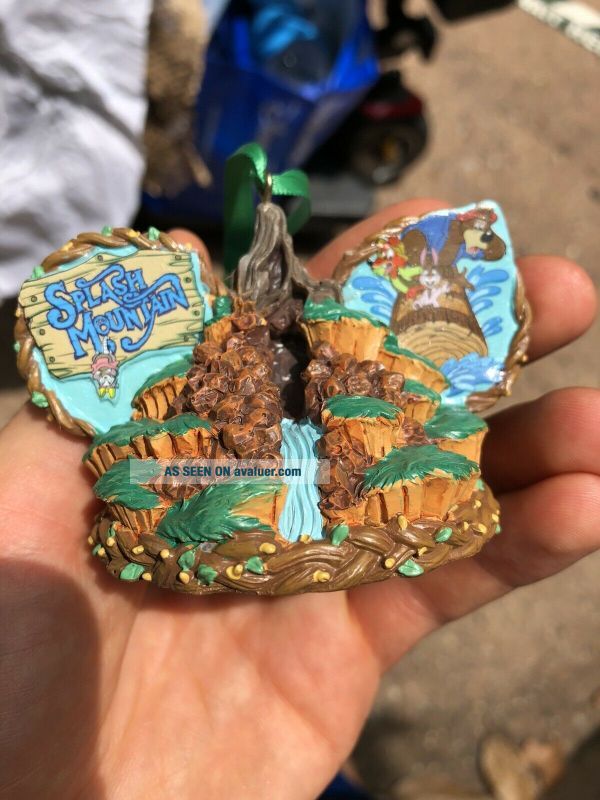 Disney Parks Magic Kingdom Splash Mountain Mickey Ear Hat Ornament ...