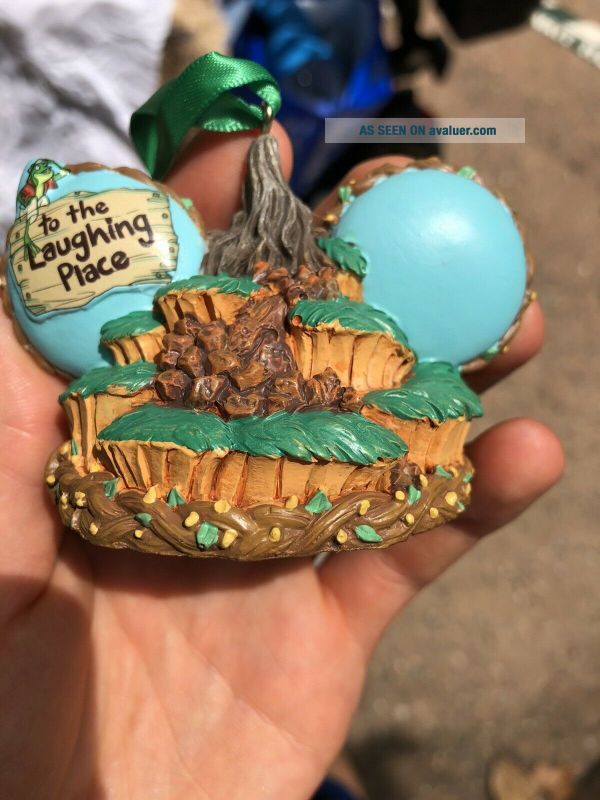 Disney Parks Magic Kingdom Splash Mountain Mickey Ear Hat Ornament ...