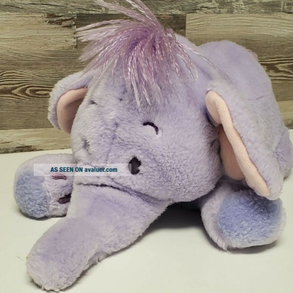 Disney Store Plush Winnie The Pooh Small Lumpy 15 " Heffalump Purple ...