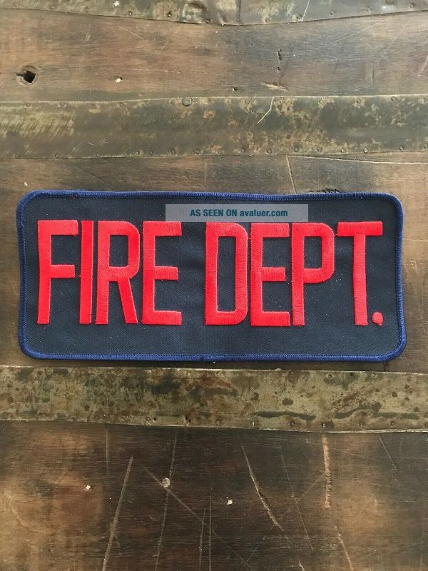 FDNY Fire Dept Patch For Back Of Jacket Or Shirt | #24264459