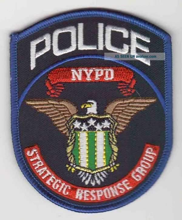 YORK CITY NYC NYPD PATCH POLICE STRATEGIC RESPONSE GROUP | #24264533