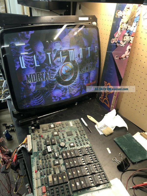 ULTIMATE MORTAL KOMBAT 3 PCB JAMMA ARCADE PCB BOARD REVISION 1. 2 ...