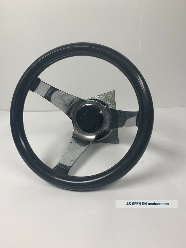 Vintage Atari Arcade Game Steering Wheel Assembly W/ Coupler Board ...