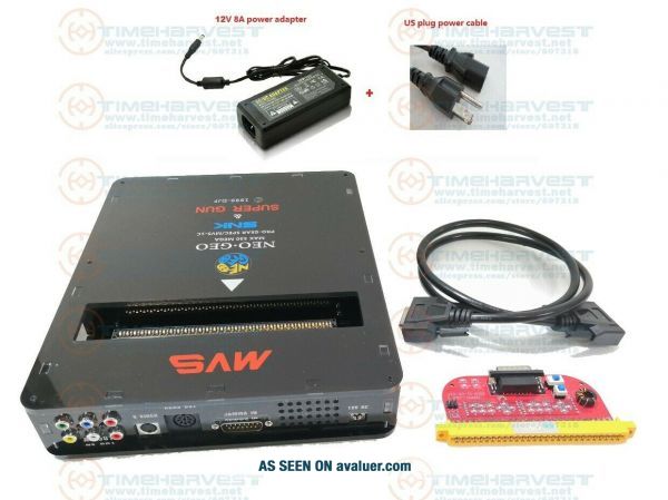 VERSION USB CBOX MVS SNK NEOGEO CMVS With JAMMA GUN Play JAMMA Game ...