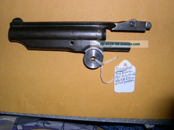 1870 ' S S&W Model 3 American, Cal 44, Barrel & Top Catch, Gun Part ...