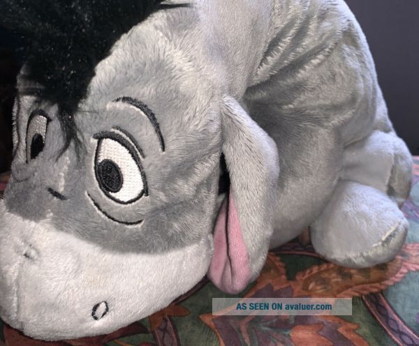 Large Plush Eeyore 15” Disney Store Exclusive Winnie The Pooh Stuffed ...