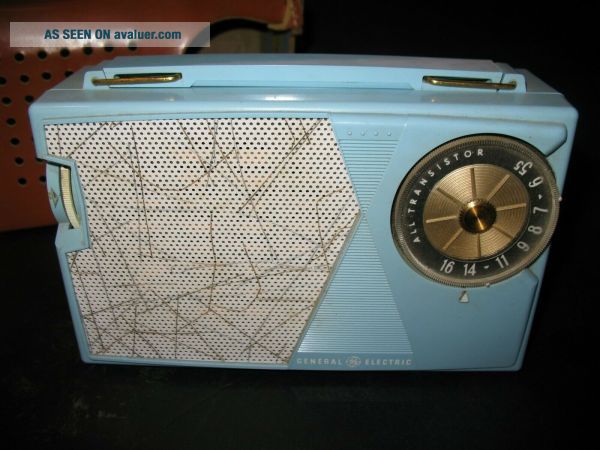 GE General Electric Model P - 806A Blue Vintage Transistor AM Radio ...