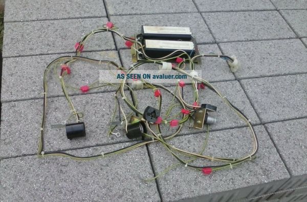 AMI ROWE CD 100 Jukebox Lighting Ballasts With Cabinet Wiring Harness ...