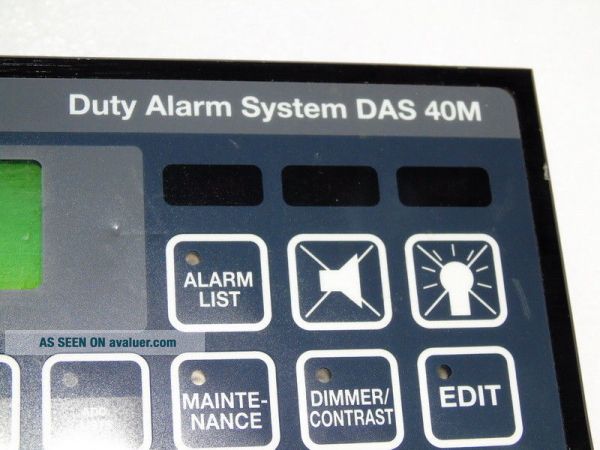 SAM ELECTRONICS GEAMAR DUTY ALARM SYSTEM DAS 40M LYNGSO MARINE GMBH ...