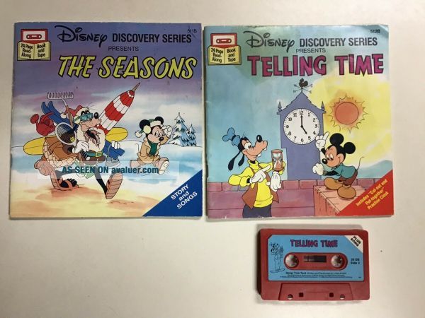 Disney Discovery Series Presents TELLING TIME & THE SEASONS Books ...