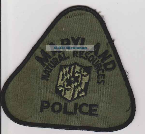 Maryland DNR Natural Resources Police Game Warden Police Patch | #24402623