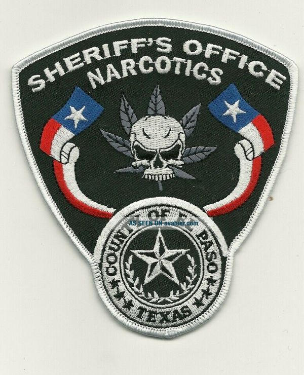 Narcotics El Paso County Sheriff State Texas TX Police | #24419596