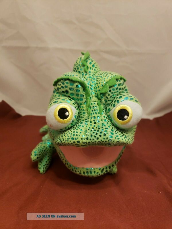 Disney Parks TANGLED Rapunzel’s Chameleon Lizard 8” PASCAL Stuffed ...