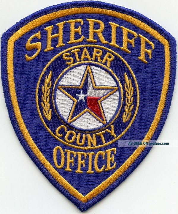 STARR COUNTY TEXAS TX Sheriff ' S Office SHERIFF POLICE PATCH | #24426216