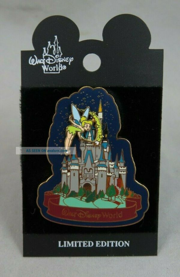 Walt Disney World Pin - Tinker Bell With Cinderella Castle - Slider ...